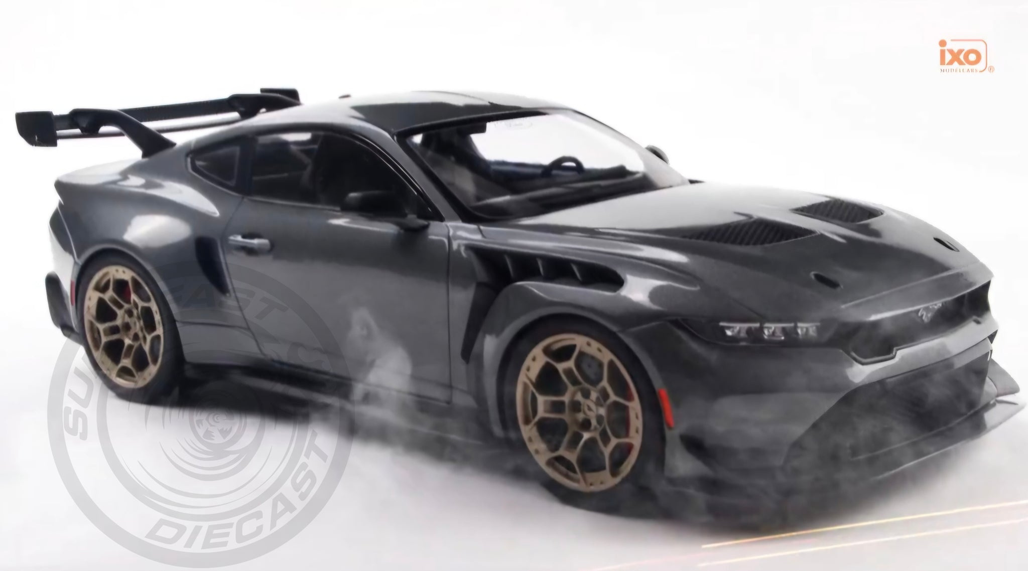 IXO 1:18 Scale - 2025 Ford Mustang GTD, Dark Grey