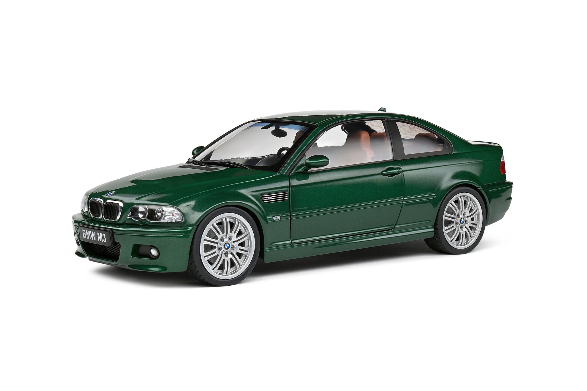 SOLIDO 1:18 Scale Diecast Model, BMW E46 M3 Coupe in Oxford Green