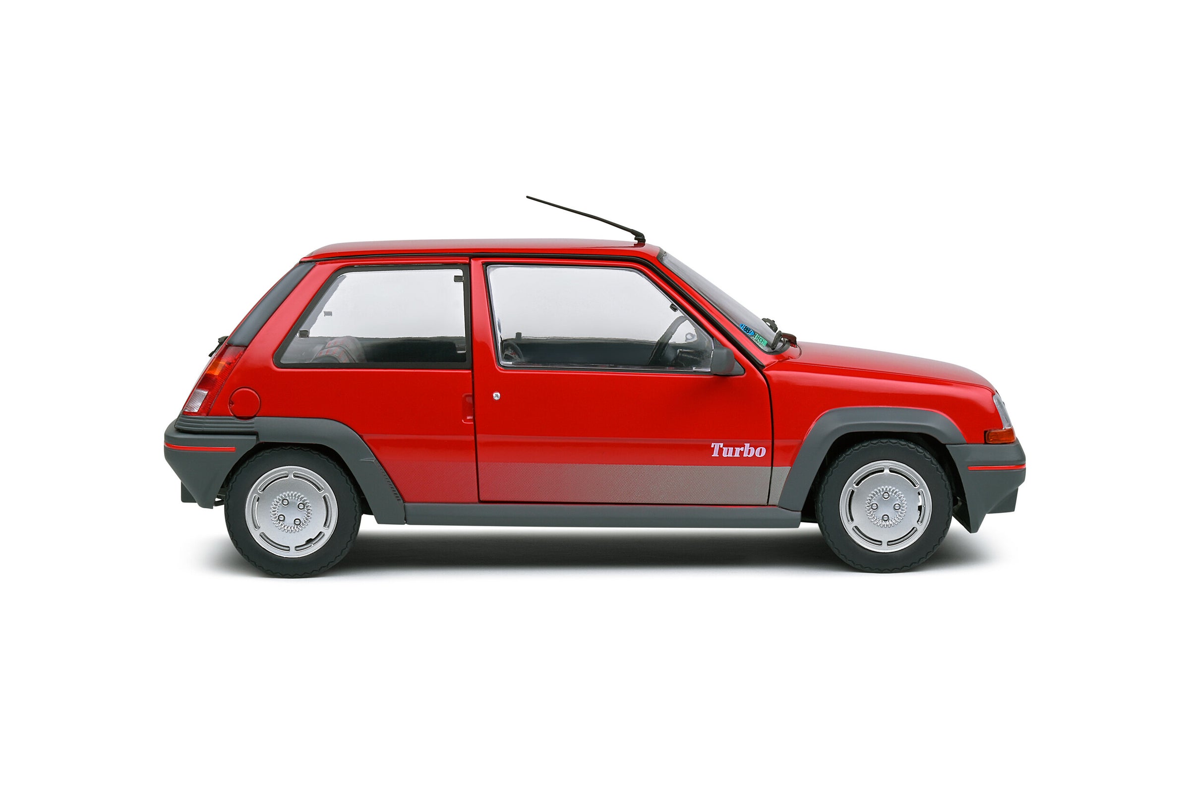 SOLIDO 1:18 Scale Diecast - 1985 Renault 5 GT Turbo Mk1 in Red - 18100