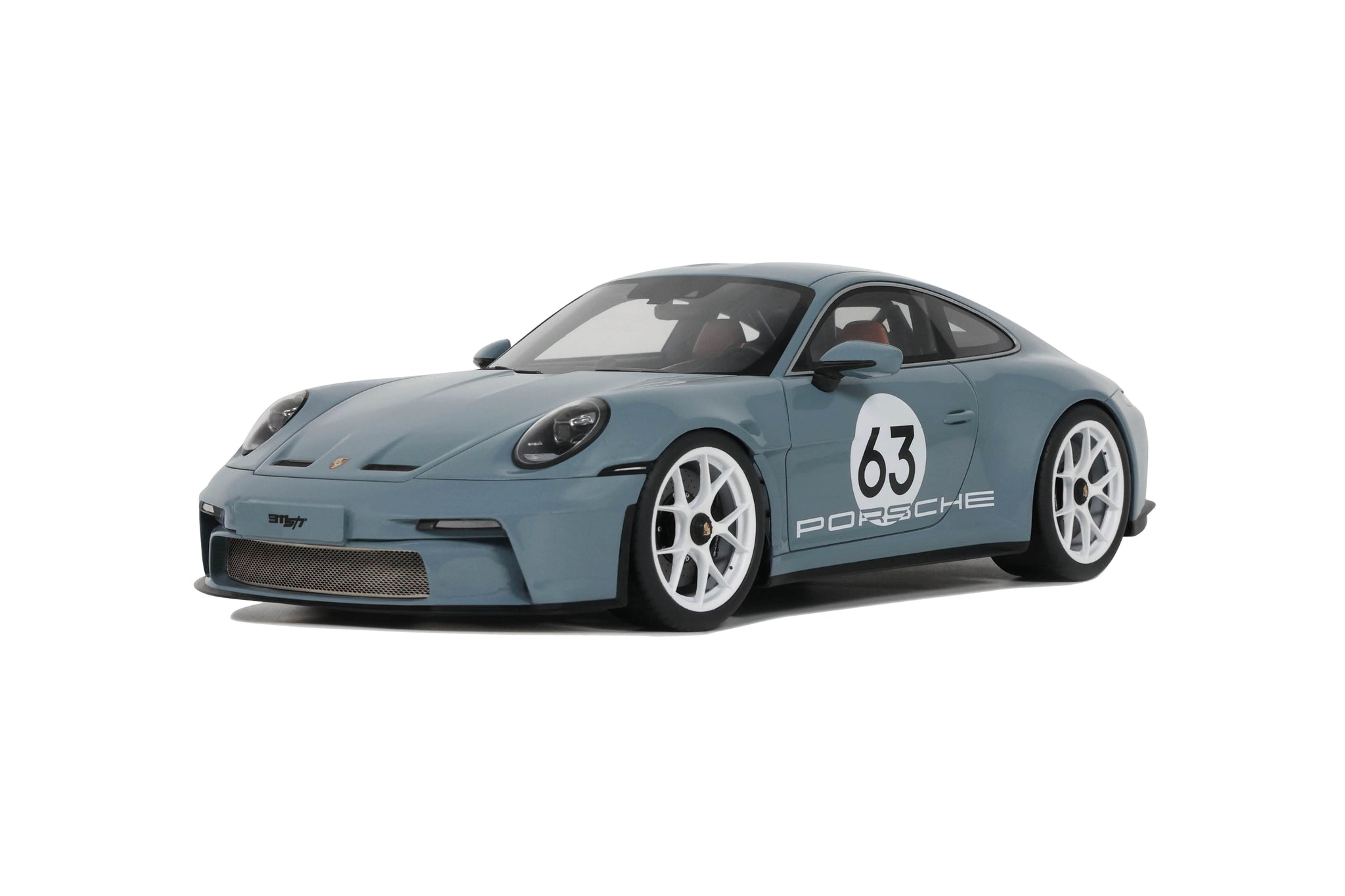 GT Spirit 1:18 Scale Resin, 2024 Porsche 911 ST - Blue - GT491