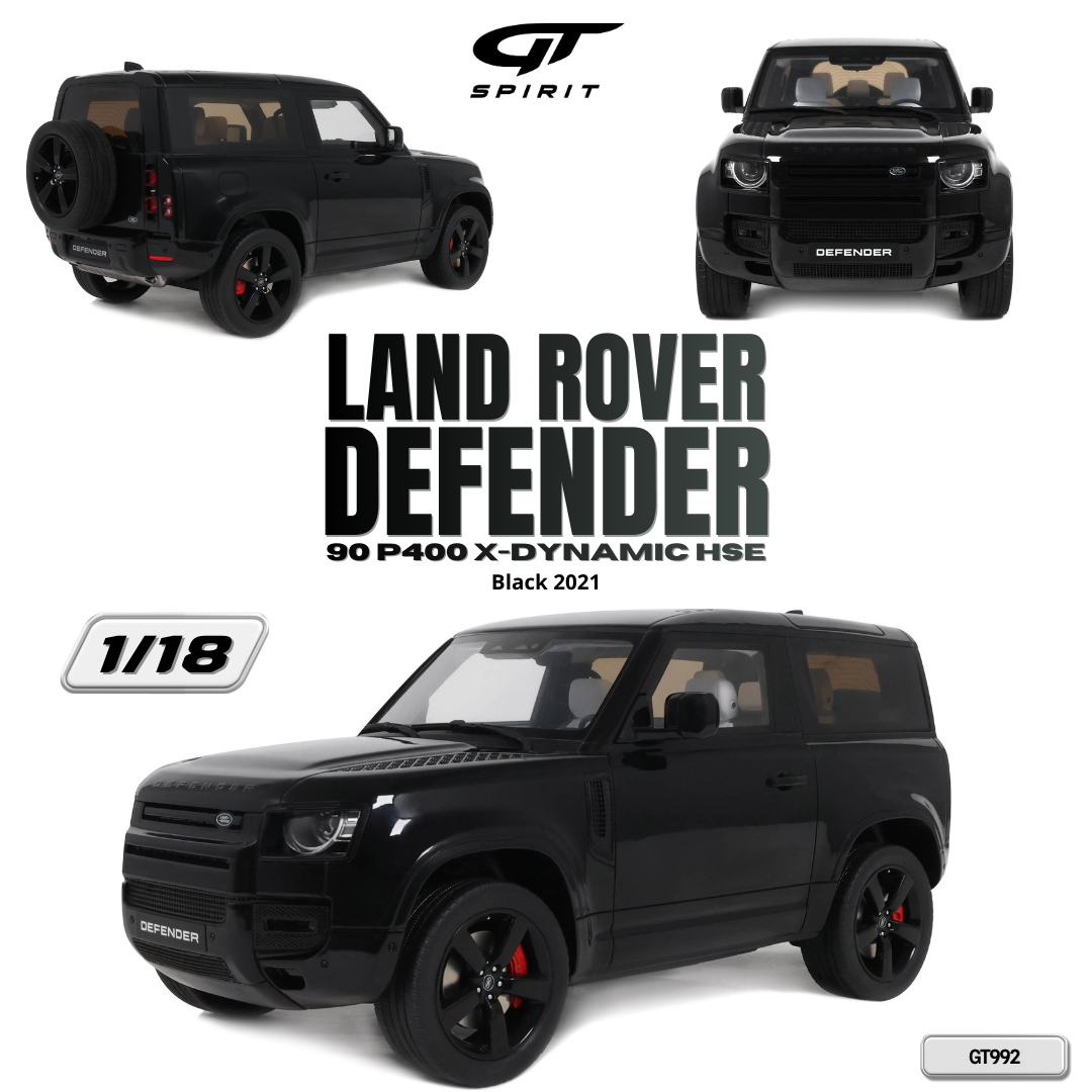 GT Spirit 1:18 Scale Resin, 2021 Land Rover Defender 90 P400 X-Dynamic